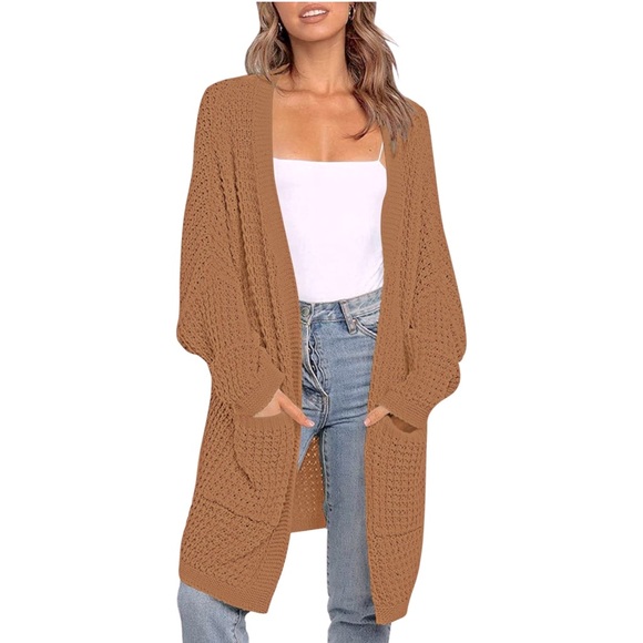 Max Studio | Sweaters | Long Chunky Knit Duster Open Cardigan | Poshmark